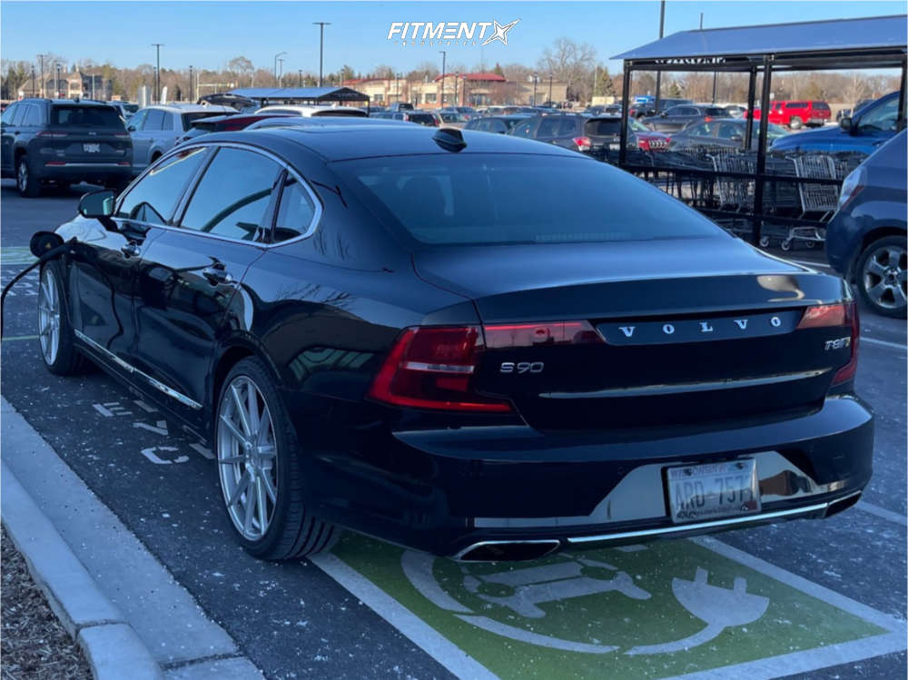2018 Volvo S90 T8 Inscription with 20x9 Variant Argon and Sailun 255x35 on Stock Suspension ...