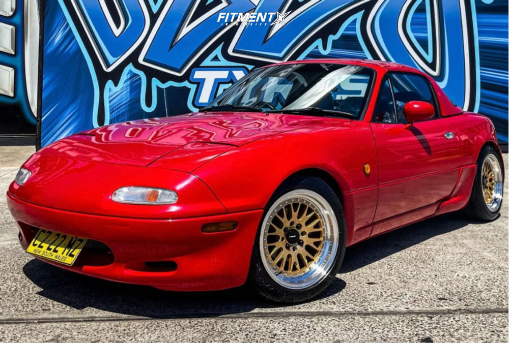 1991 Mazda Miata Base with 16x8 AVID1 Av12 and Monsta 195x50 on ...