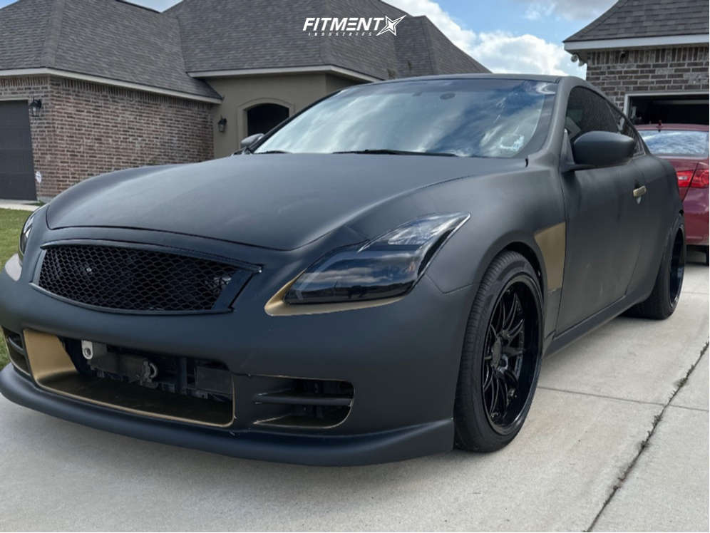 2008 INFINITI G37 Sport with 19x9.5 Aodhan Ds07 and Ohtsu 245x40 on ...