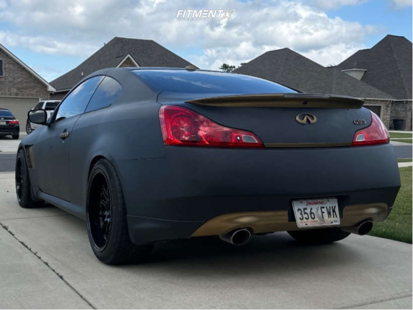 2008 INFINITI G37 Sport with 19x9.5 Aodhan Ds07 and Ohtsu 245x40 on ...