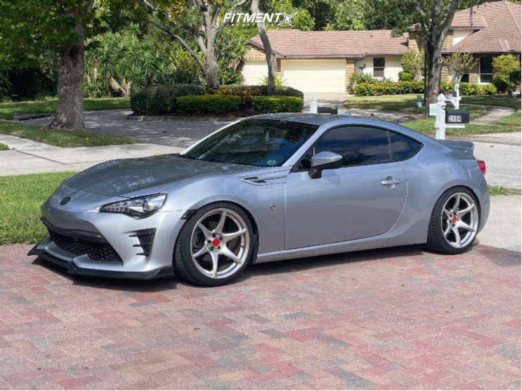 2017 Toyota 86 Base with 18x9.5 Kansei Tandem and Hankook 225x45 on ...