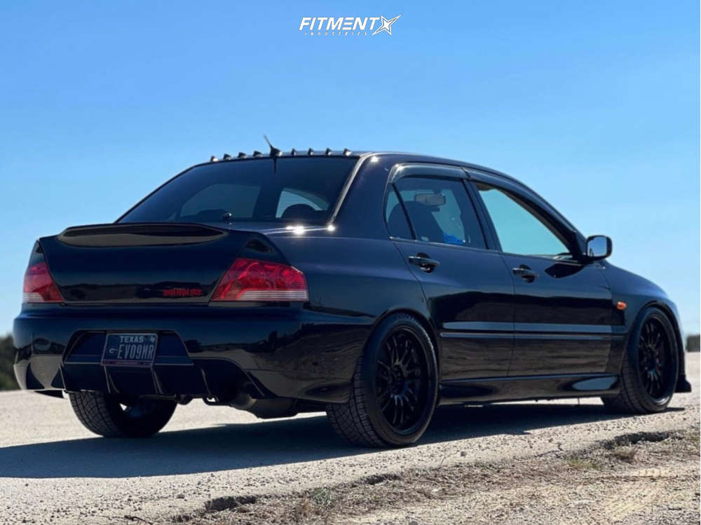 2006 Mitsubishi Lancer Evolution MR with 18x8.5 Volk ZE40 and ...