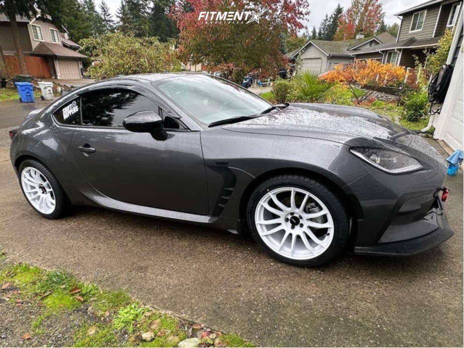 2023 Toyota GR86 Premium with 18x8.5 AVID1 Av20 and Toyo Tires 245x40 on Stock Suspension ...