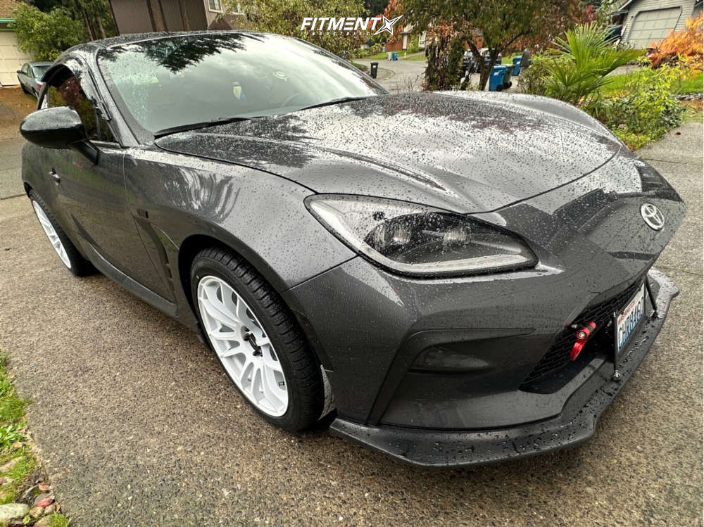 2023 Toyota GR86 Premium with 18x8.5 AVID1 Av20 and Toyo Tires 245x40 on Stock Suspension ...