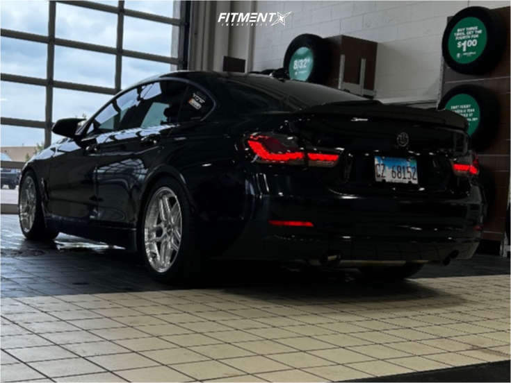 2015 BMW 435i XDrive Gran Coupe Base with 18x8.5 ESR Cs15 and Michelin ...