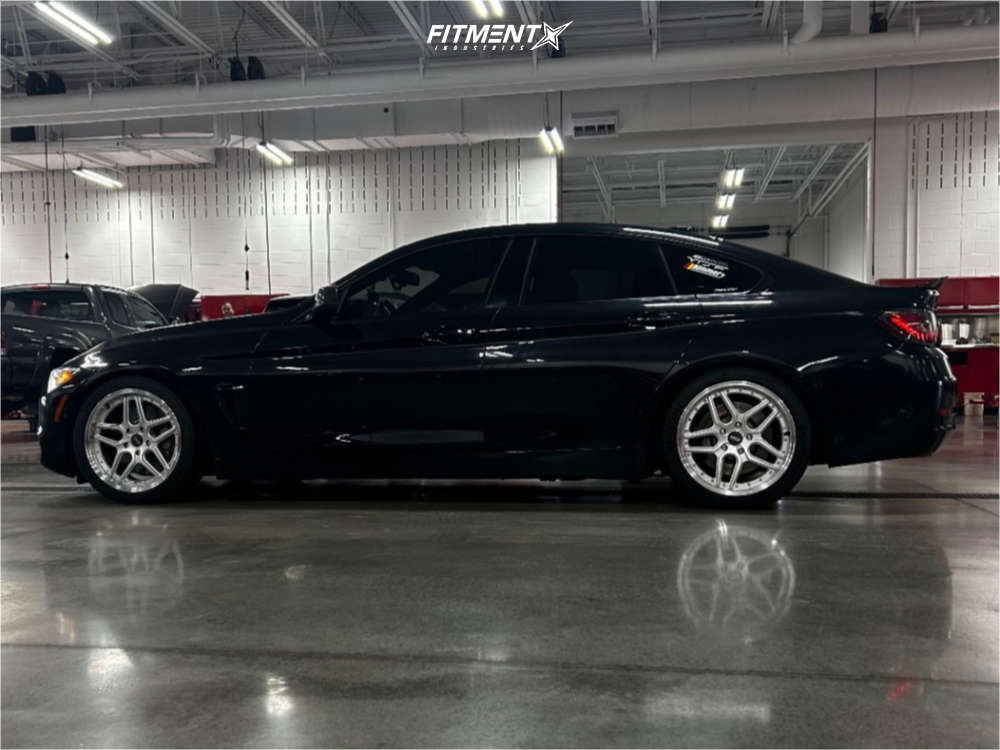 2015 BMW 435i XDrive Gran Coupe Base with 18x8.5 ESR Cs15 and Michelin ...