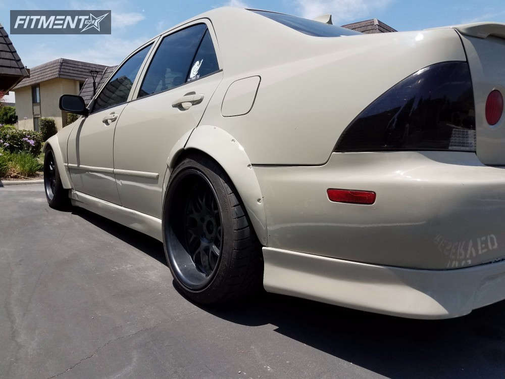 2002 Lexus IS300 E-Shift 4dr Sedan (3.0L 6cyl 5A) with 18x9 XXR 526 and ...