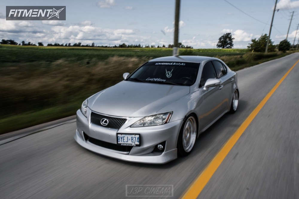 2011 Lexus IS250 C with 18x8.5 ESR Sr09 and Firestone 225x35 on ...