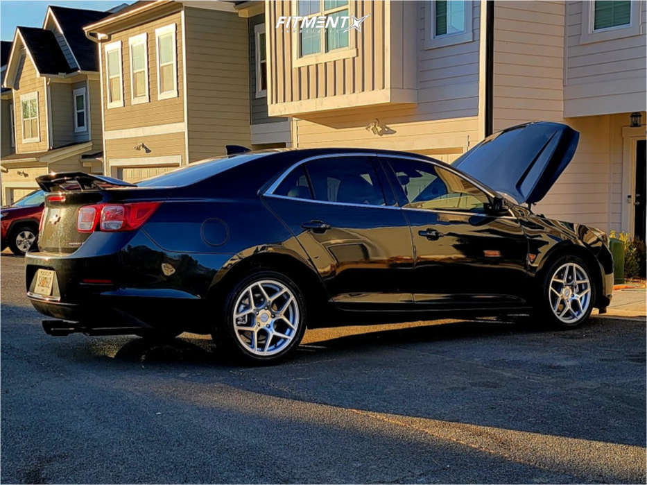 2015 Chevrolet Malibu LT with 17x7.5 Versus Racing Vs23 and Vercelli ...