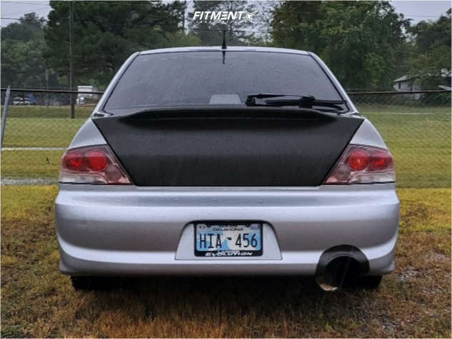 2003 Mitsubishi Lancer Evolution with 18x8 Enkei Lusso and Toyo Tires ...