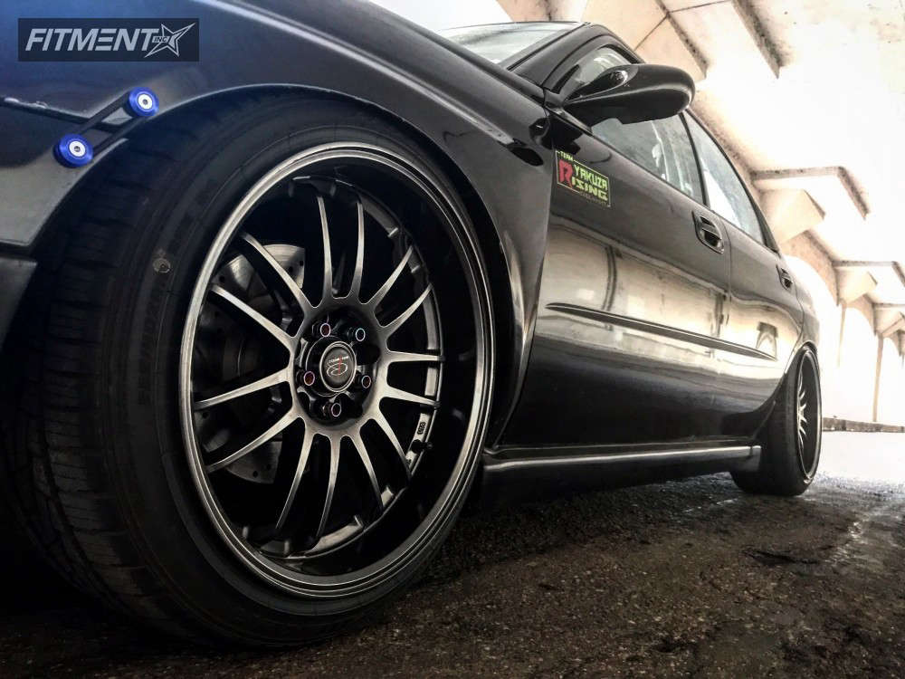 2004 Subaru WRX Base with 18x10 Rota Svn-r and Falken 235x40 on ...