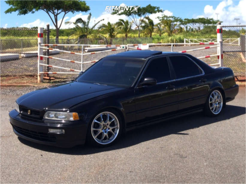 1994 Acura Legend GS with 17x7 Riverside Altstadt and Forceum 195x45 on ...