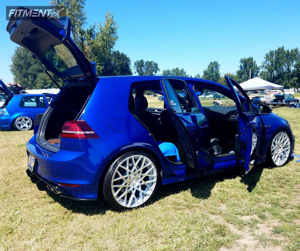2016 Volkswagen Golf R Base with 19x8.5 Rotiform BLQ and Toyo Tires ...