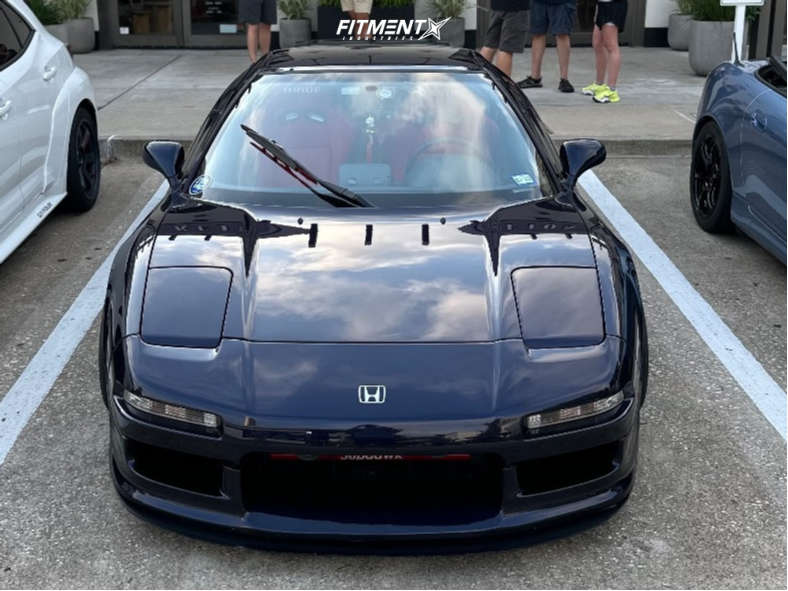 1996 Acura NSX T with 17x9 Volk Te37sl and Falken 215x40 on Coilovers ...
