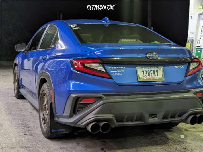 2022 Subaru WRX Base with 17x8 Konig Dekagram and Falken 225x55 on ...