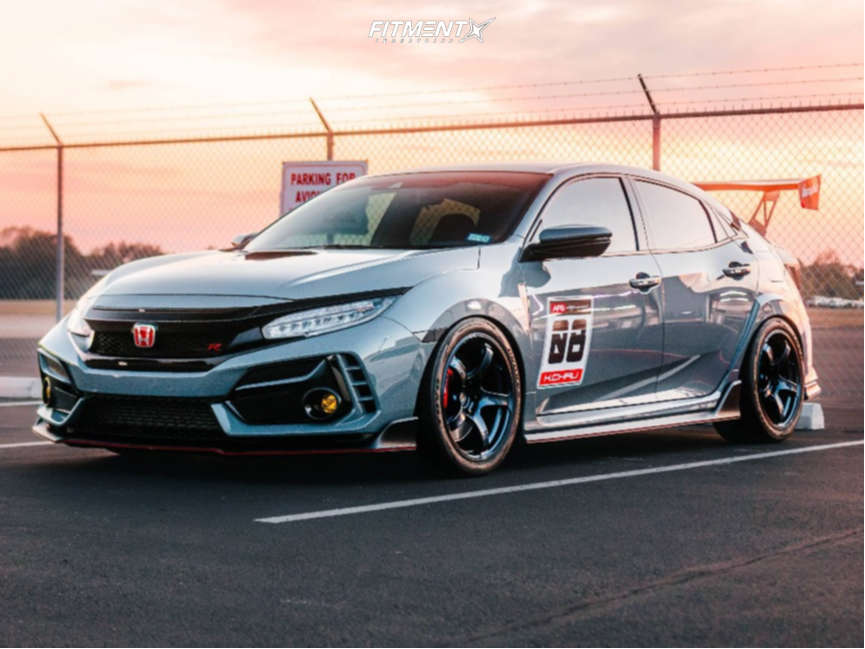 2021 Honda Civic Type R with 18x9.5 Advan Racing Tc4 and Toyo Tires ...