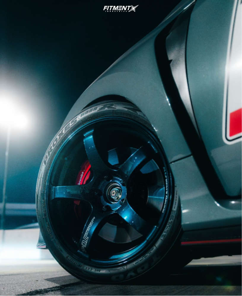 2021 Honda Civic Type R with 18x9.5 Advan Racing Tc4 and Toyo Tires ...