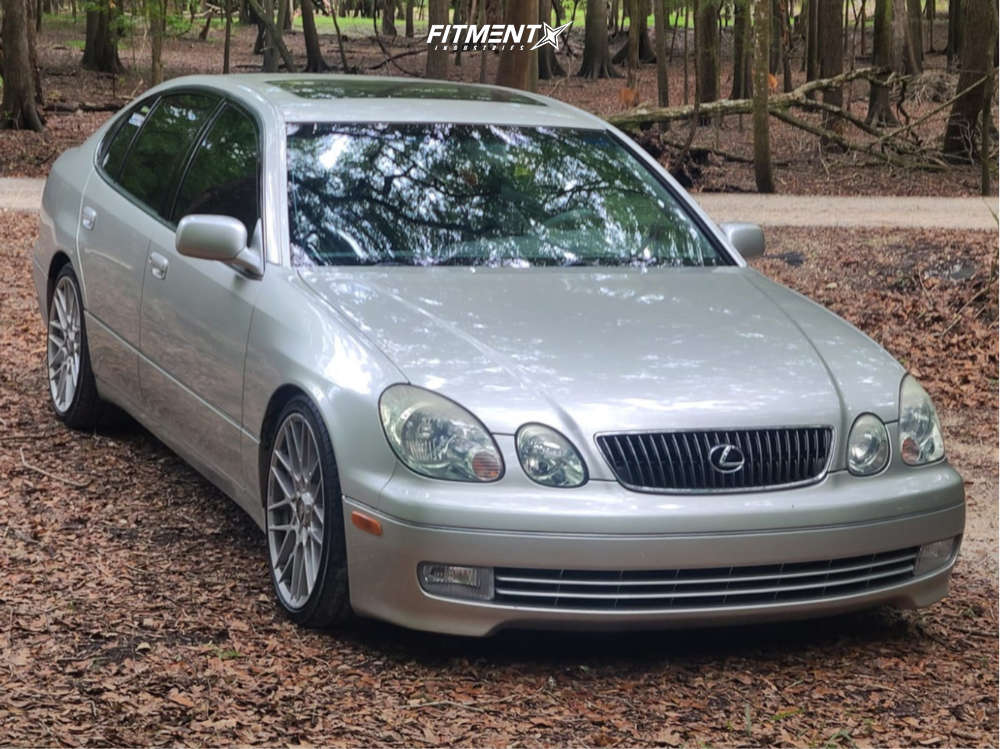 2004 Lexus GS300 Base with 19x8 Rotiform Rse and Lexani 245x35 on ...