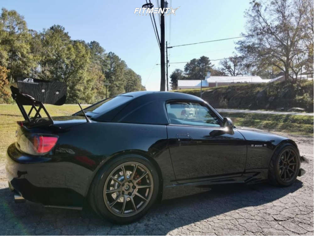 2001 Honda S2000 Base with 17x9.5 Titan7 T-R10 and Falken 255x40 on ...