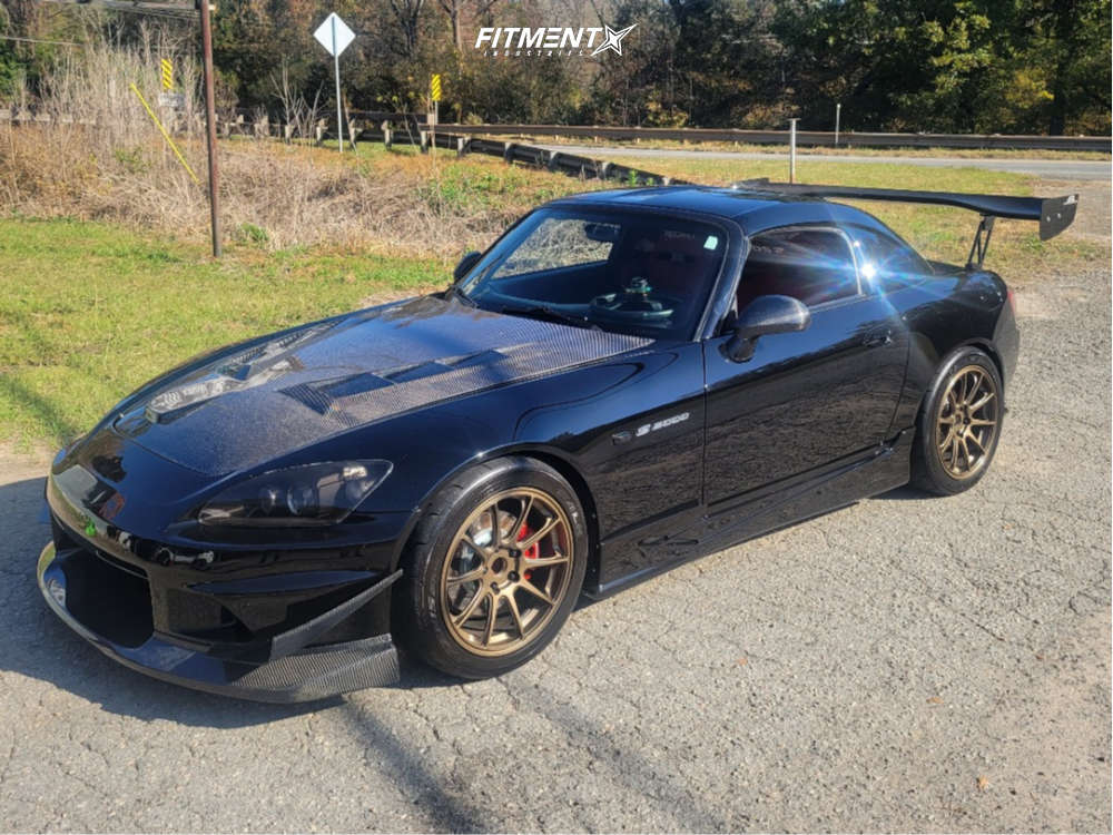 2001 Honda S2000 Base with 17x9.5 Titan7 T-R10 and Falken 255x40 on ...