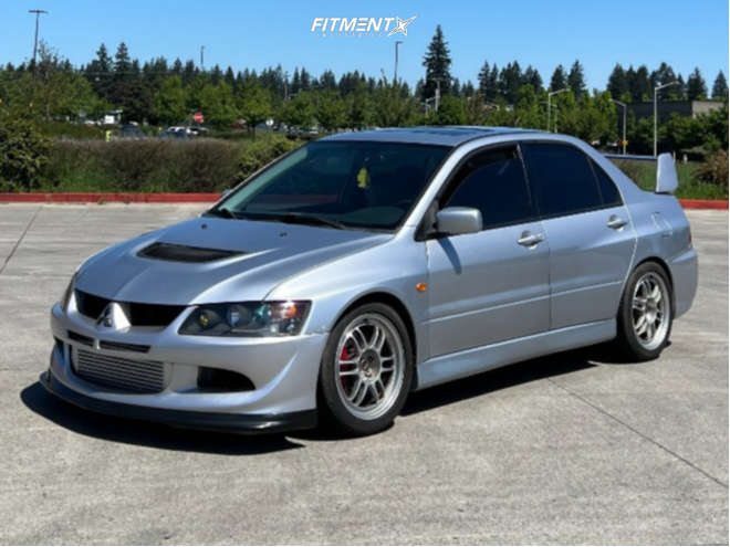2003 Mitsubishi Lancer Evolution with 17x8.5 Enkei Rpf1 and Continental ...