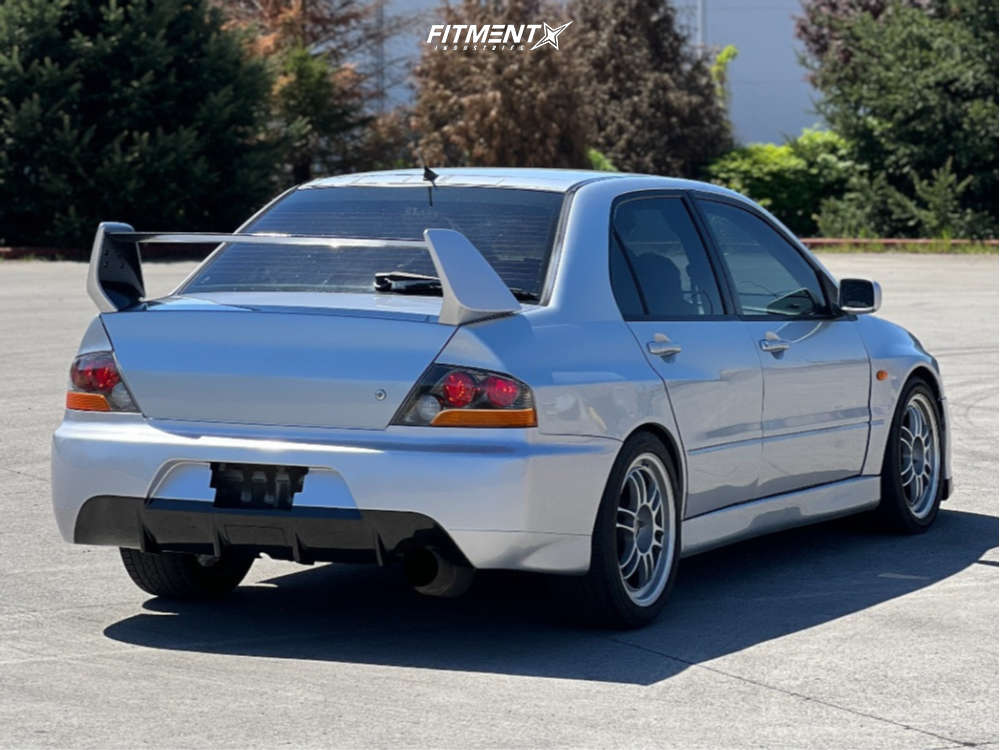 2003 Mitsubishi Lancer Evolution with 17x8.5 Enkei Rpf1 and Continental ...