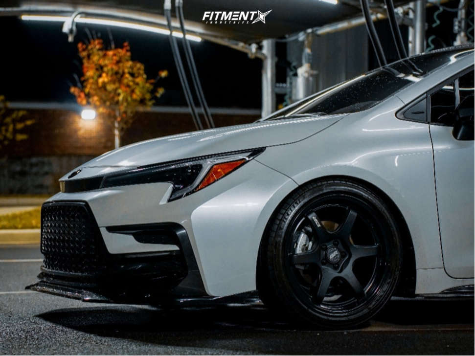 2023 Toyota Corolla SE with 18x8.5 ESR Ap6 and Michelin 225x40 on ...