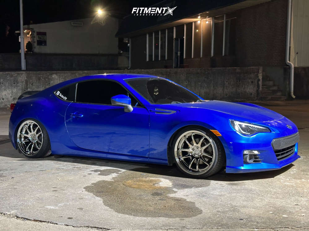 2013 Subaru BRZ Premium with 18x9.5 Aodhan Ds02 and Lexani 215x35 on Coilovers | 2813635 ...