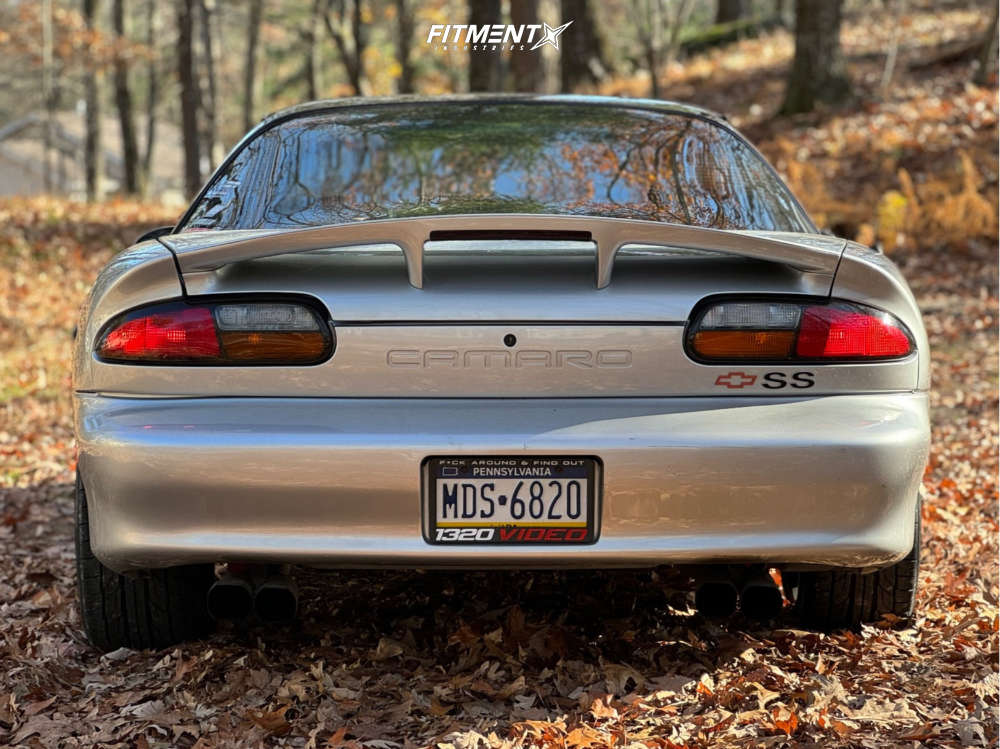 2000 Chevrolet Camaro Z28 SS with 18x9.5 Weld Racing Ventura and Nitto ...