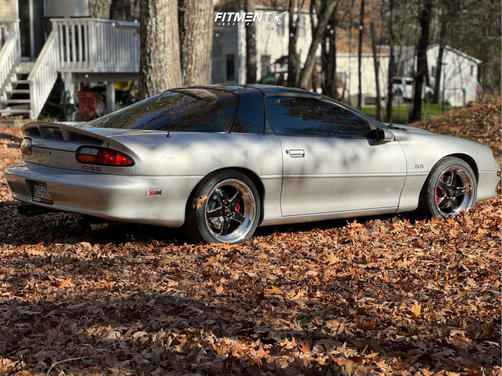 2000 Chevrolet Camaro Z28 SS with 18x9.5 Weld Racing Ventura and Nitto ...