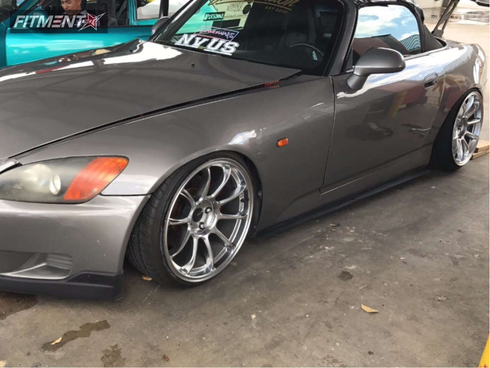 2002 Honda S2000 Base with 18x9.5 Ambit Rt8 and Nankang 215x35 on ...