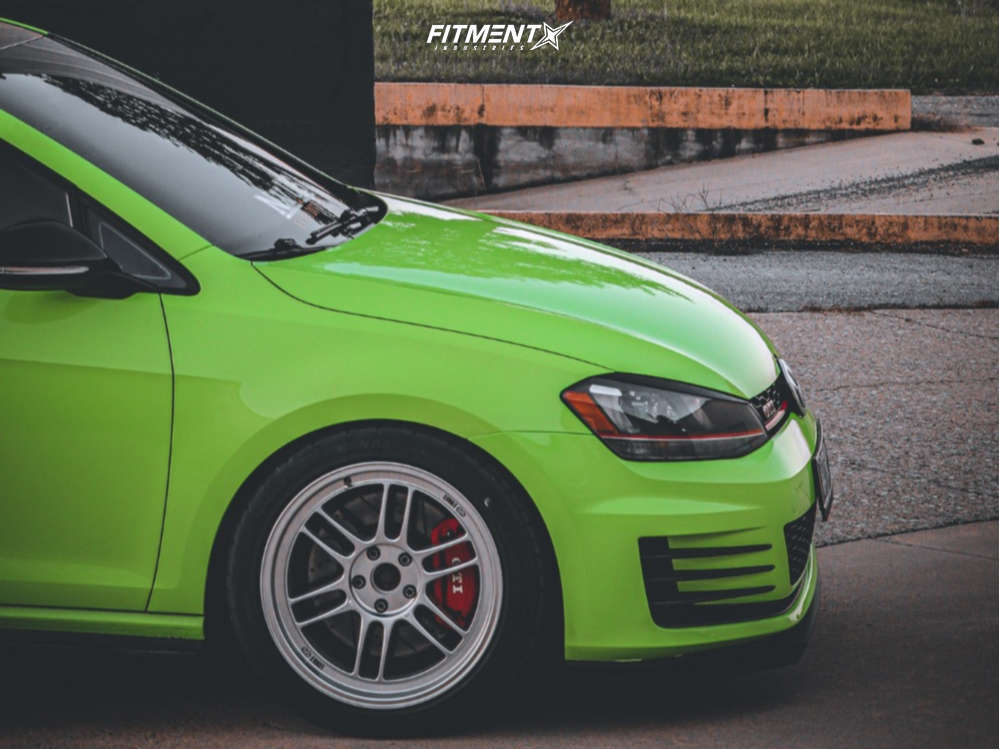2017 Volkswagen GTI Sport with 18x9 Enkei Rpf1 and Kenda 245x40 on ...