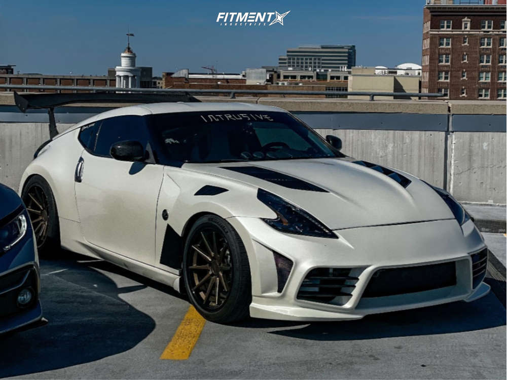2009 Nissan 370Z Touring with 19x9.5 Ferrada Fr4 and Michelin 245x40 on ...