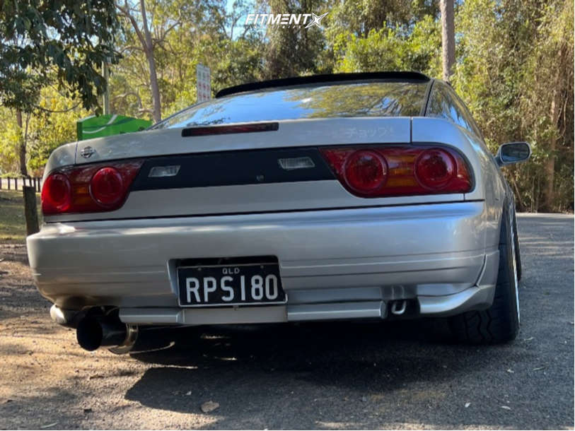1996 Nissan 200SX 180sx type x with 18x9 SSR Sp5 and Falken 235x40 on ...