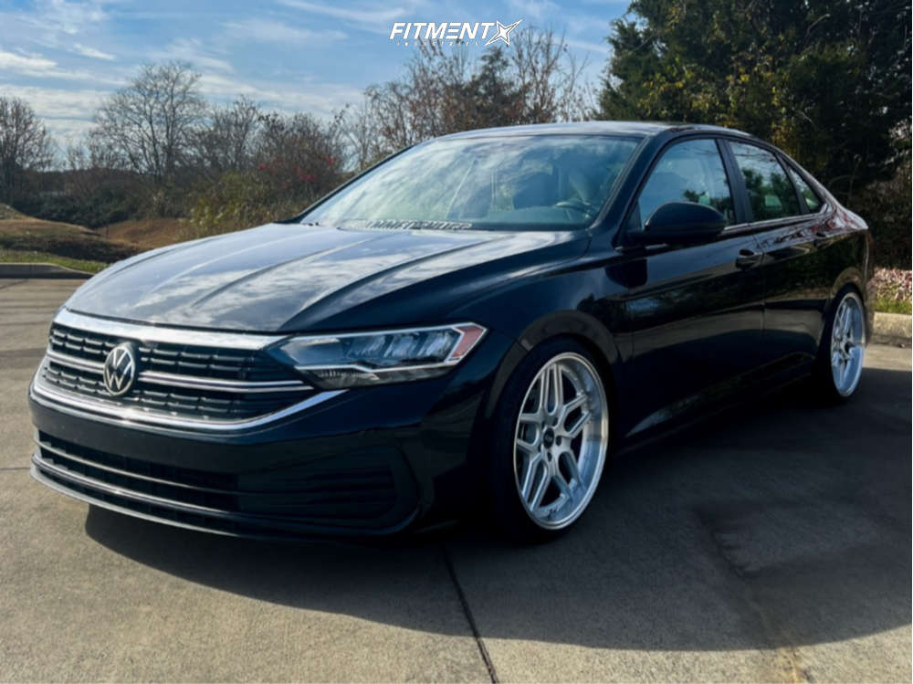 2022 Volkswagen Jetta SE with 19x9.5 ESR Cs15 and Lexani 225x35 on ...