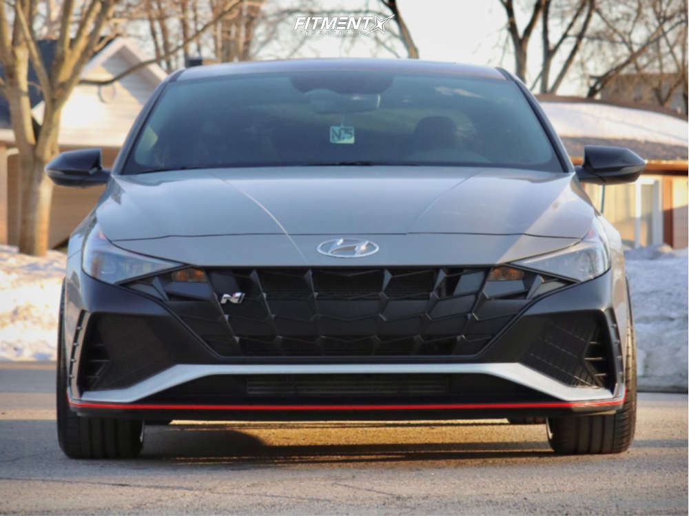 2022 Hyundai Elantra N Base with 19x9.5 TSW Sebring and Michelin 245x35 on Stock Suspension ...