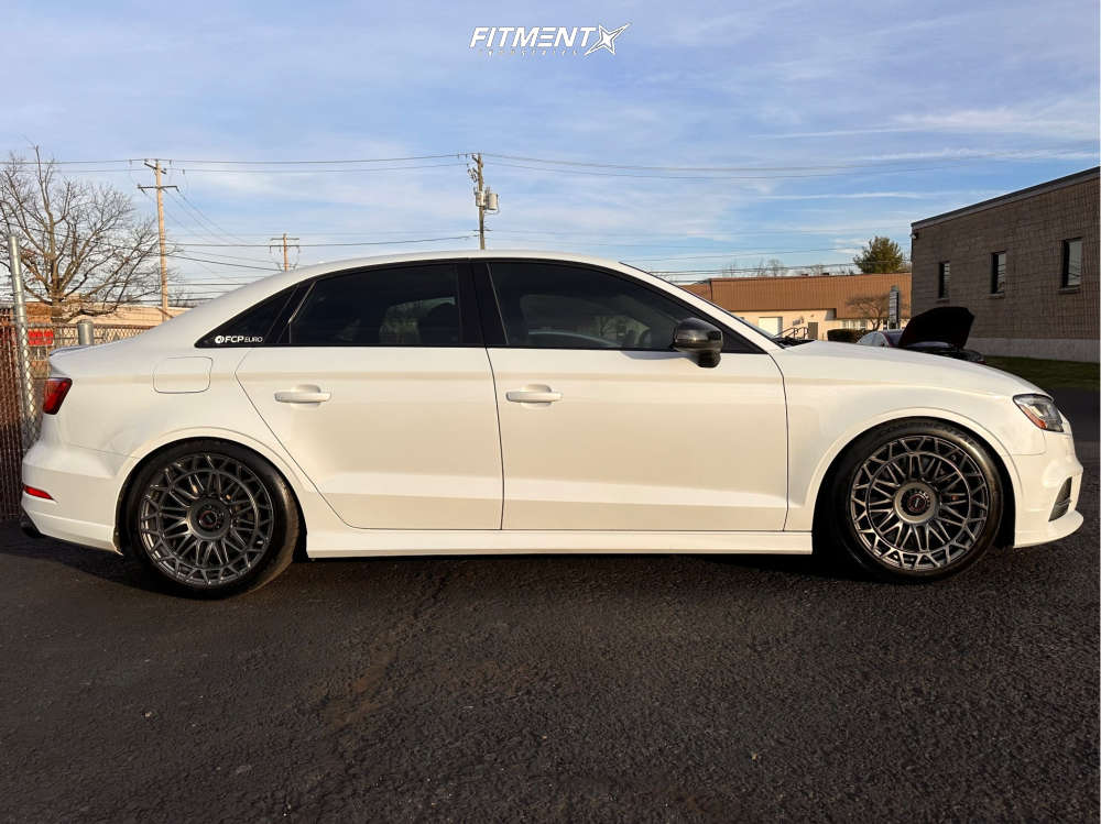 2017 Audi S3 Premium Plus with 18x8.5 Momo RF Series Bernina and ...