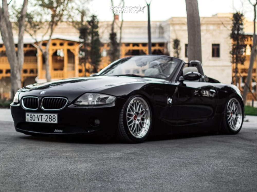 2005 BMW Z4 3.0i with 18x8 BBS Lm and Michelin 225x40 on Air Suspension ...