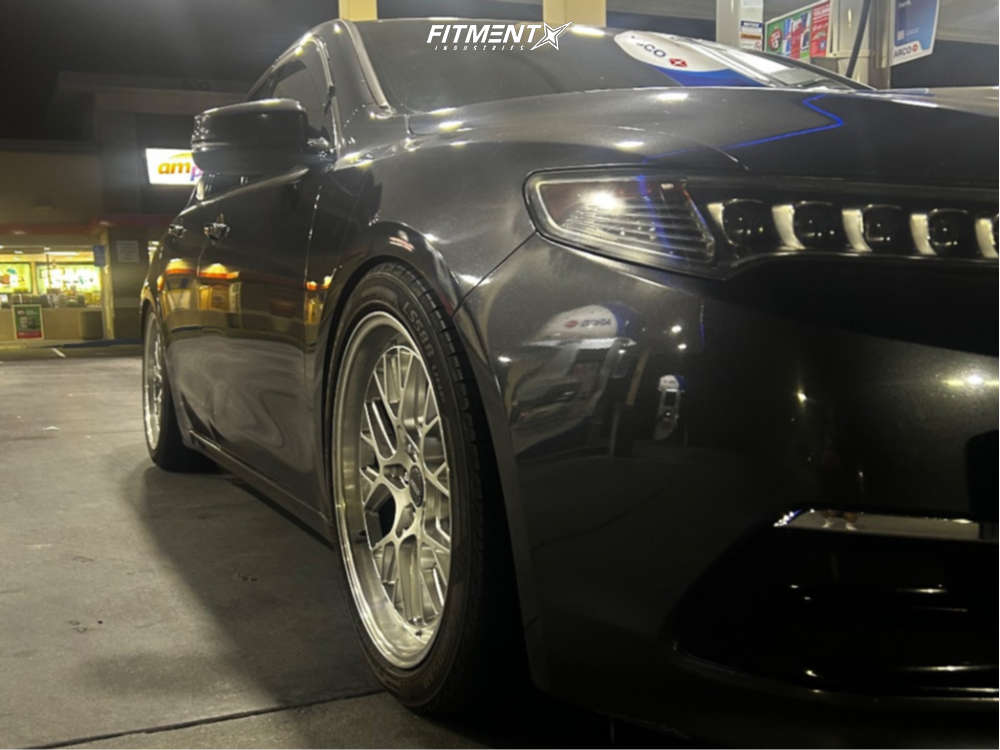 2015 Acura TLX Base with 19x8.5 ESR Cs11 and Goodyear 245x40 on ...