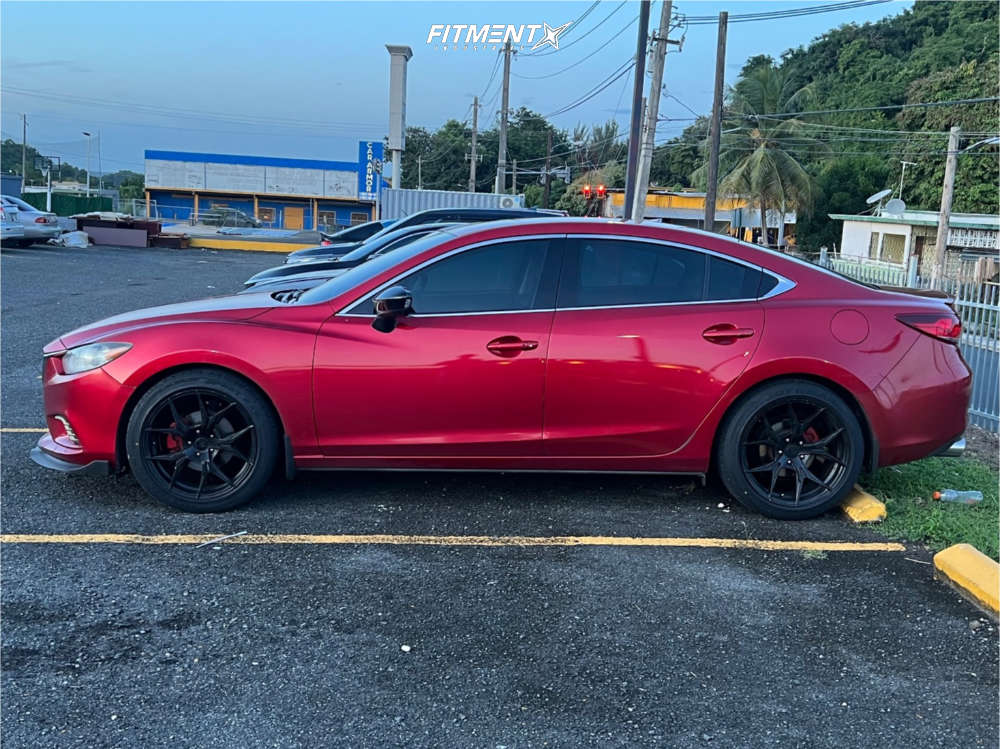2015 Mazda 6 Grand Touring with 19x9.5 Rohana Rfx5 and Joyroad 245x45 ...