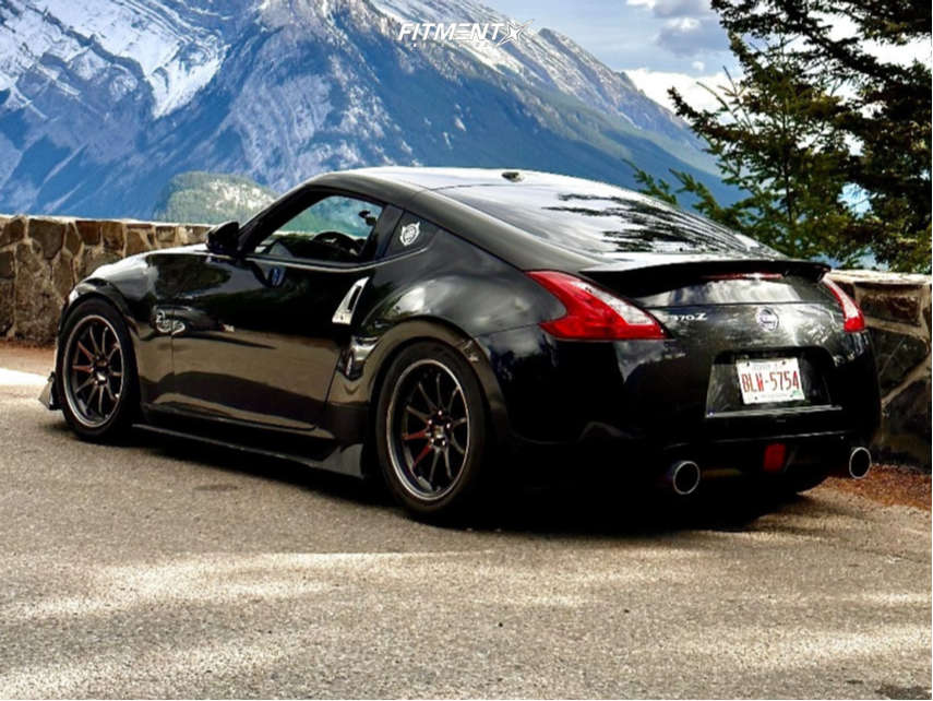 2016 Nissan 370Z Base with 18x9.5 Volk Ce28sl and Nitto 275x40 on ...