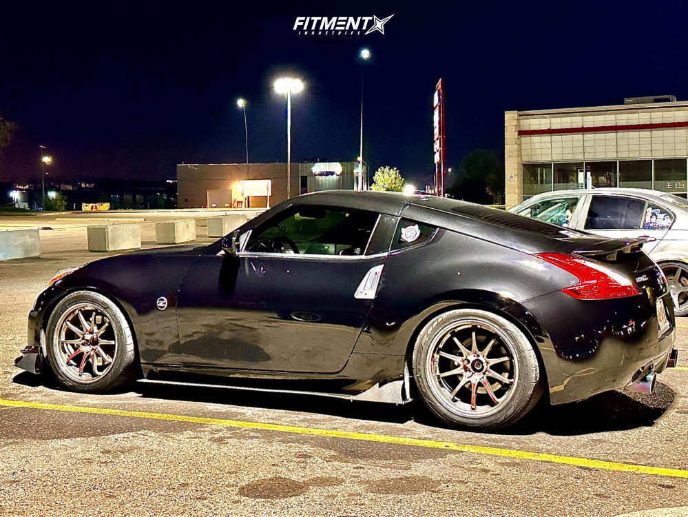 2016 Nissan 370Z Base with 18x9.5 Volk Ce28sl and Nitto 275x40 on ...