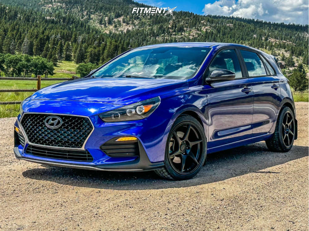 2020 Hyundai Elantra GT N Line with 18x8.5 Anovia Titan and BFGoodrich 225x40 on Stock ...