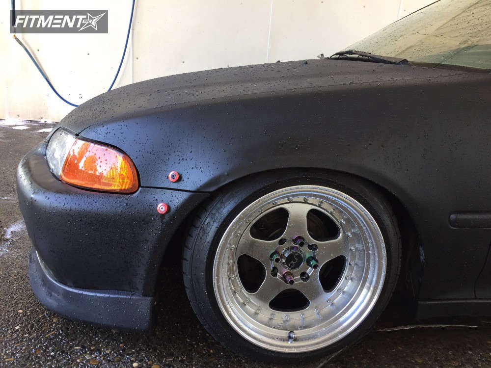 1995 Honda Civic EX with 15x9 JNC Jnc010 and Toyo Tires 215x55 on ...