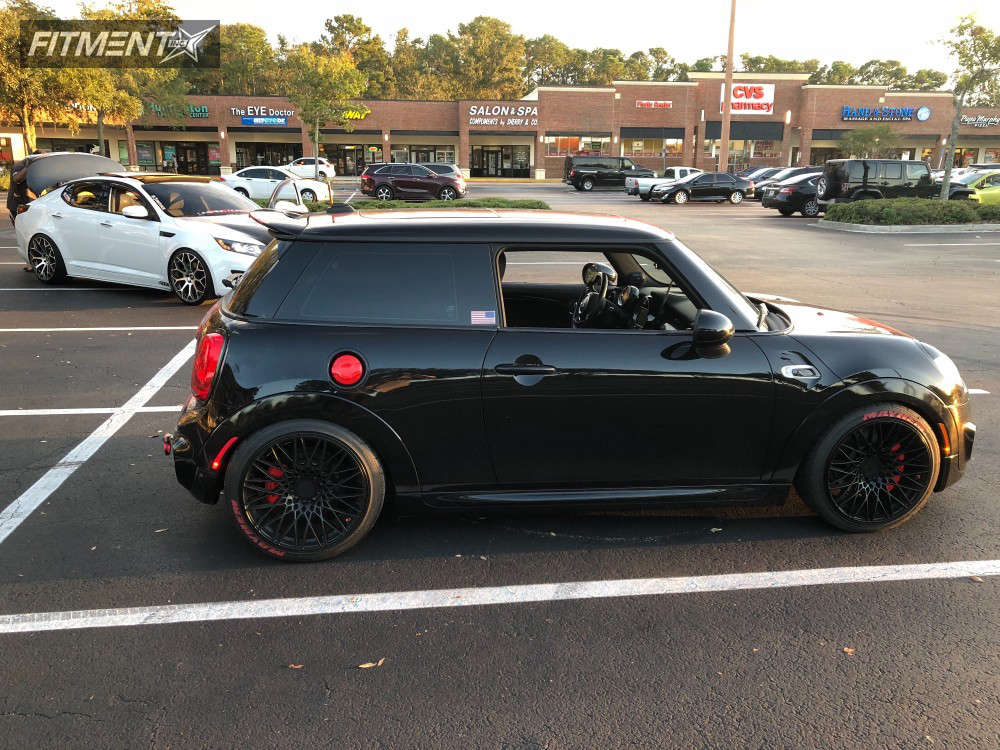 2015 Mini Cooper S with 18x8.75 XXR 553 and Nitto 225x40 on Coilovers ...