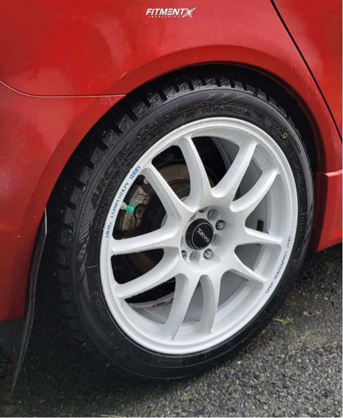 2017 Mitsubishi Lancer ES with 18x8 Drag Dr31 and Arctic Claw 225x45 on ...