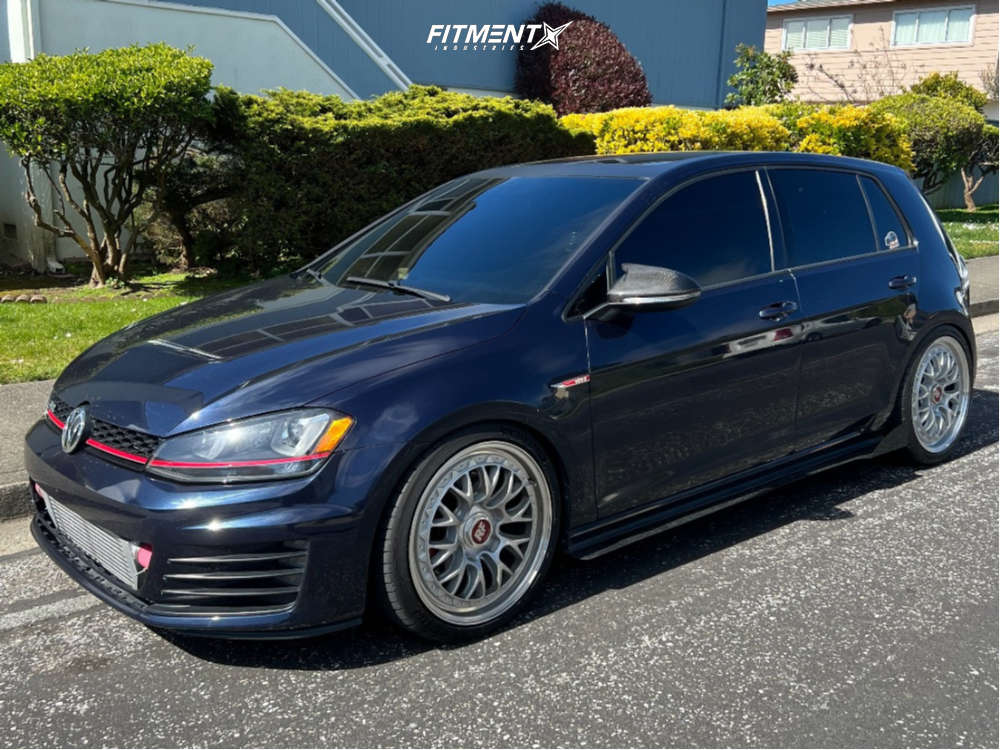 2016 Volkswagen GTI SE with 19x8.5 Rotiform Lsr and Michelin 245x35 on ...