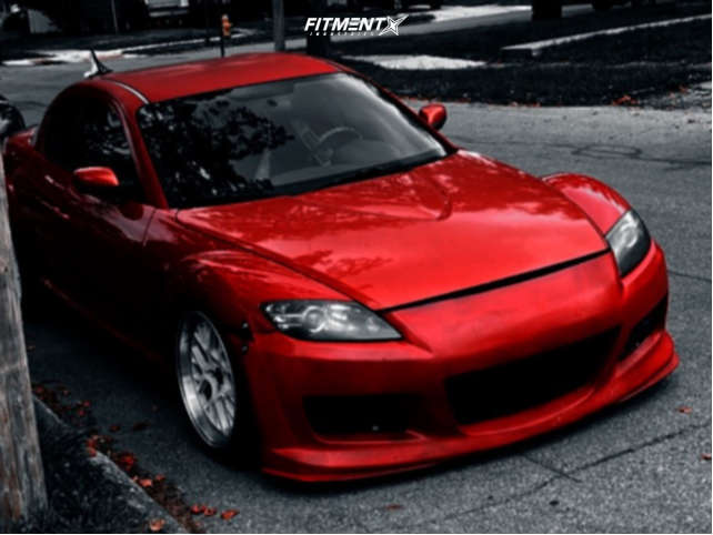 2005 Mazda RX-8 Base with 18x9.5 ESR Cs11 and Michelin 255x45 on ...