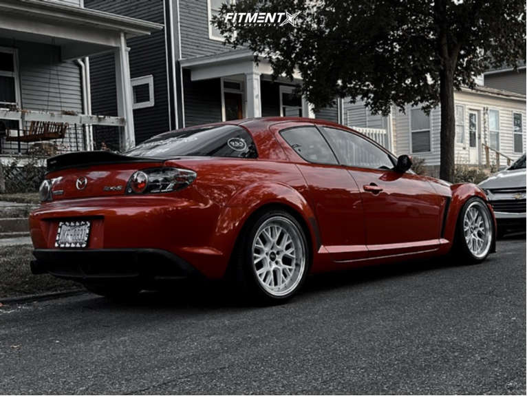 2005 Mazda RX-8 Base with 18x9.5 ESR Cs11 and Michelin 255x45 on ...