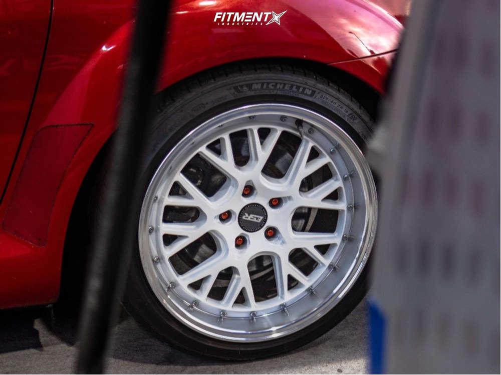 2005 Mazda RX-8 Base with 18x9.5 ESR Cs11 and Michelin 255x45 on ...